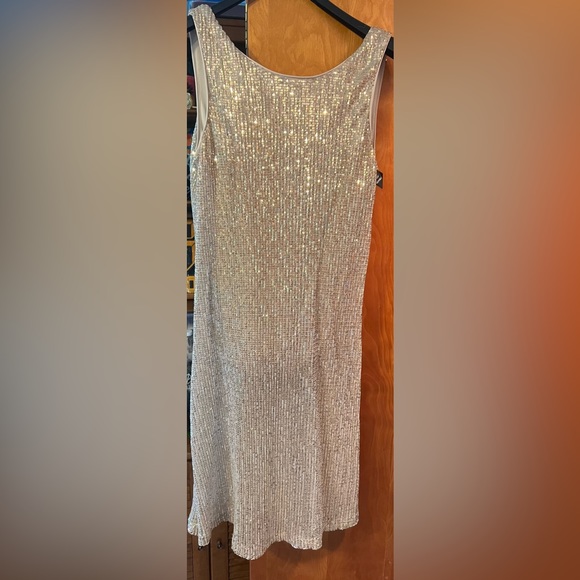 Studio One | Dresses | Studio One Womens Sparkly Gold Dress | Poshmark